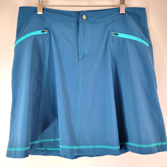 Title nine | Shorts | Title Nine Swingtastic Teal Nimblene Stretch Upf ...
